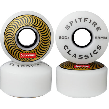 Supreme - Supreme/Spitfire Classic Wheels(Set of 4)- Gold