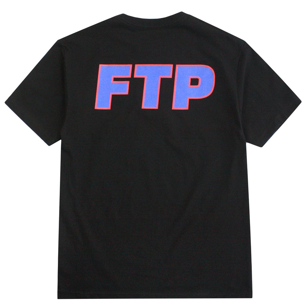 FTP - FTP Outline Logo Tee- Black – Streetwear Official