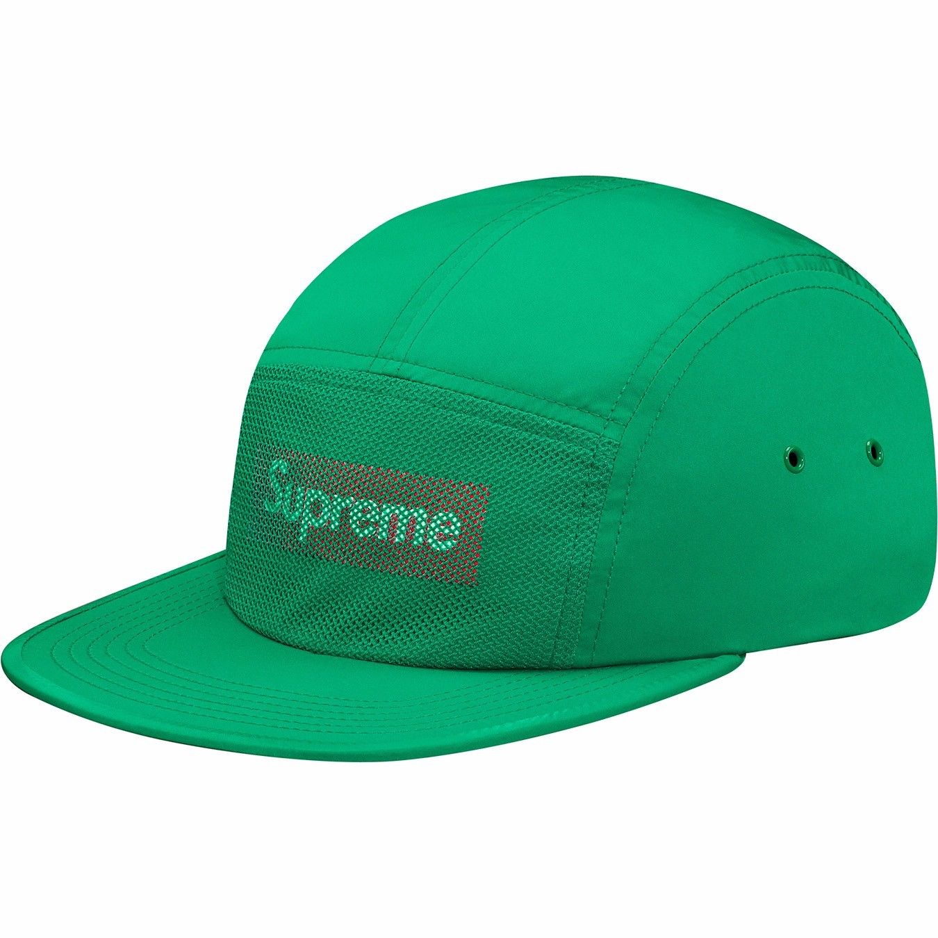 Supreme - Supreme Front panel mesh camp cap - Green
