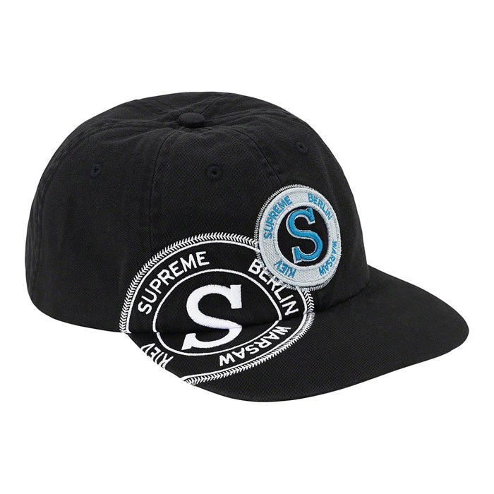 Supreme Stamp 6-Panel- Black