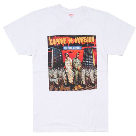 Supreme - Supreme Capone & Noreaga Tee - White